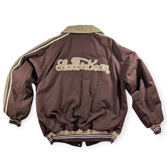 Jackets & Coats | Vintage Stall Dean Brown Bomber Jacket | Poshmark